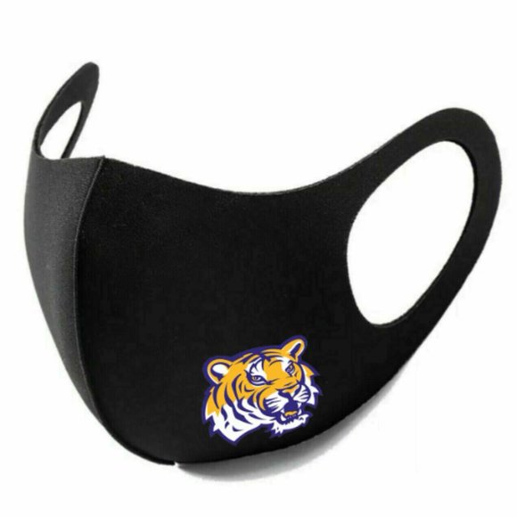 Handmade | Accessories | Lsu Tigers Face Mask Washable Reusable | Poshmark